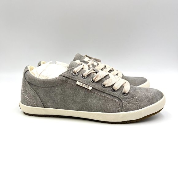 Taos Footwear | Shoes | Taos Womens Star Grey Wash Canvas Lace Up ...